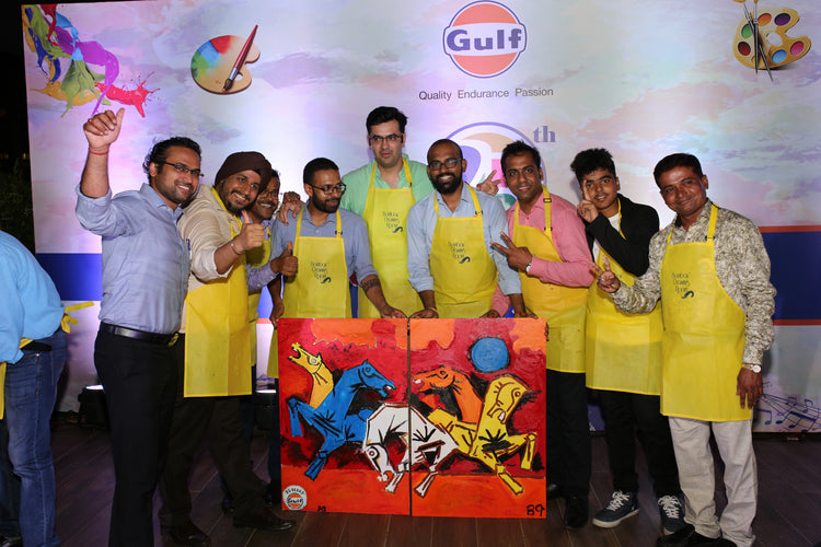 Creative Corporate Art Events for Team Building | Drawingroom ...